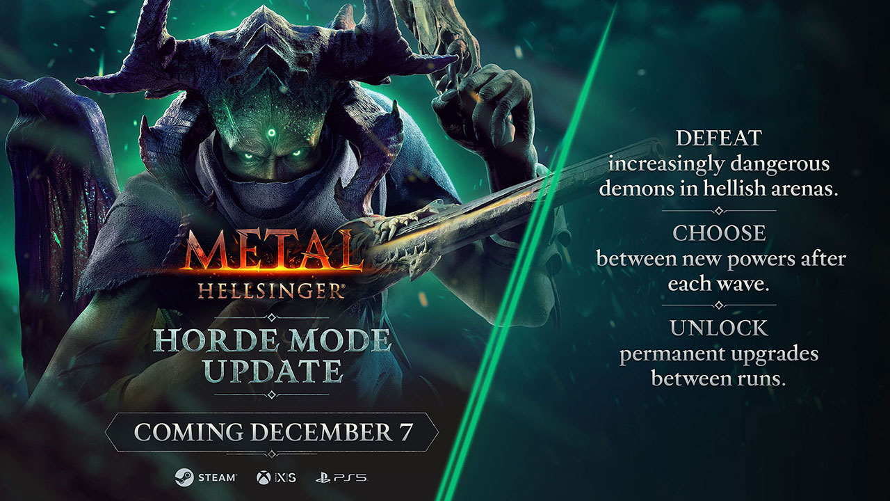 Metal Hellsinger Horde Mode Update Coming December 7 – MultiPlatformGamer
