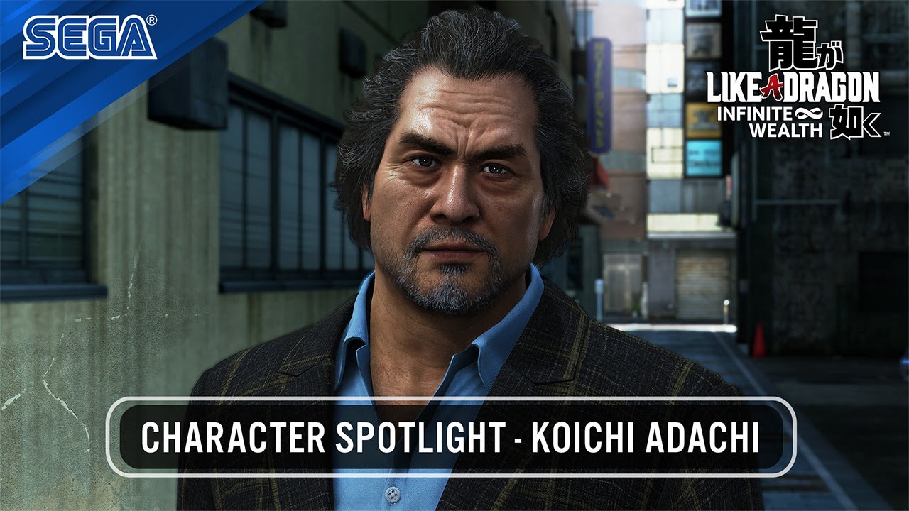 Like a Dragon: Infinite Wealth | Character Spotlight - KOICHI ADACHI ...
